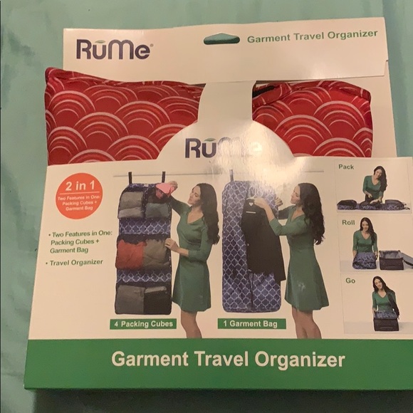RuMe | Bags | Rume 2 In Garment Travel Bag Emerson Pink | Poshmark